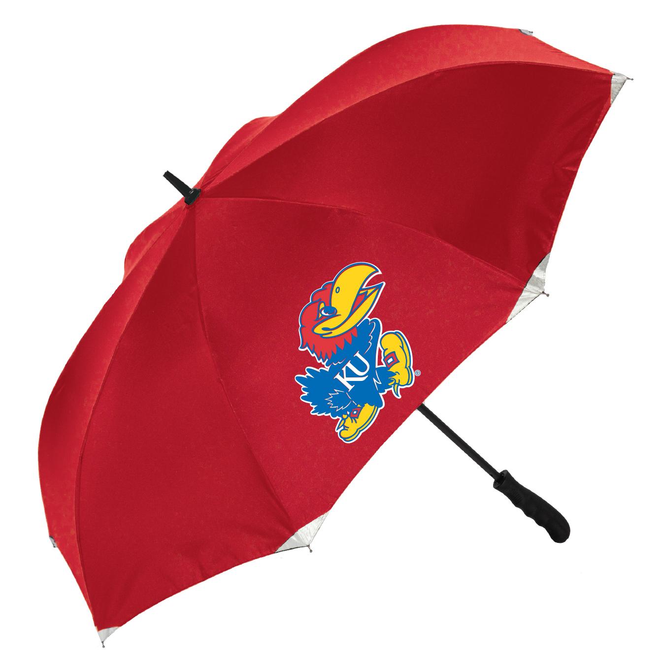 Reflective Invertible Umbrella - Red