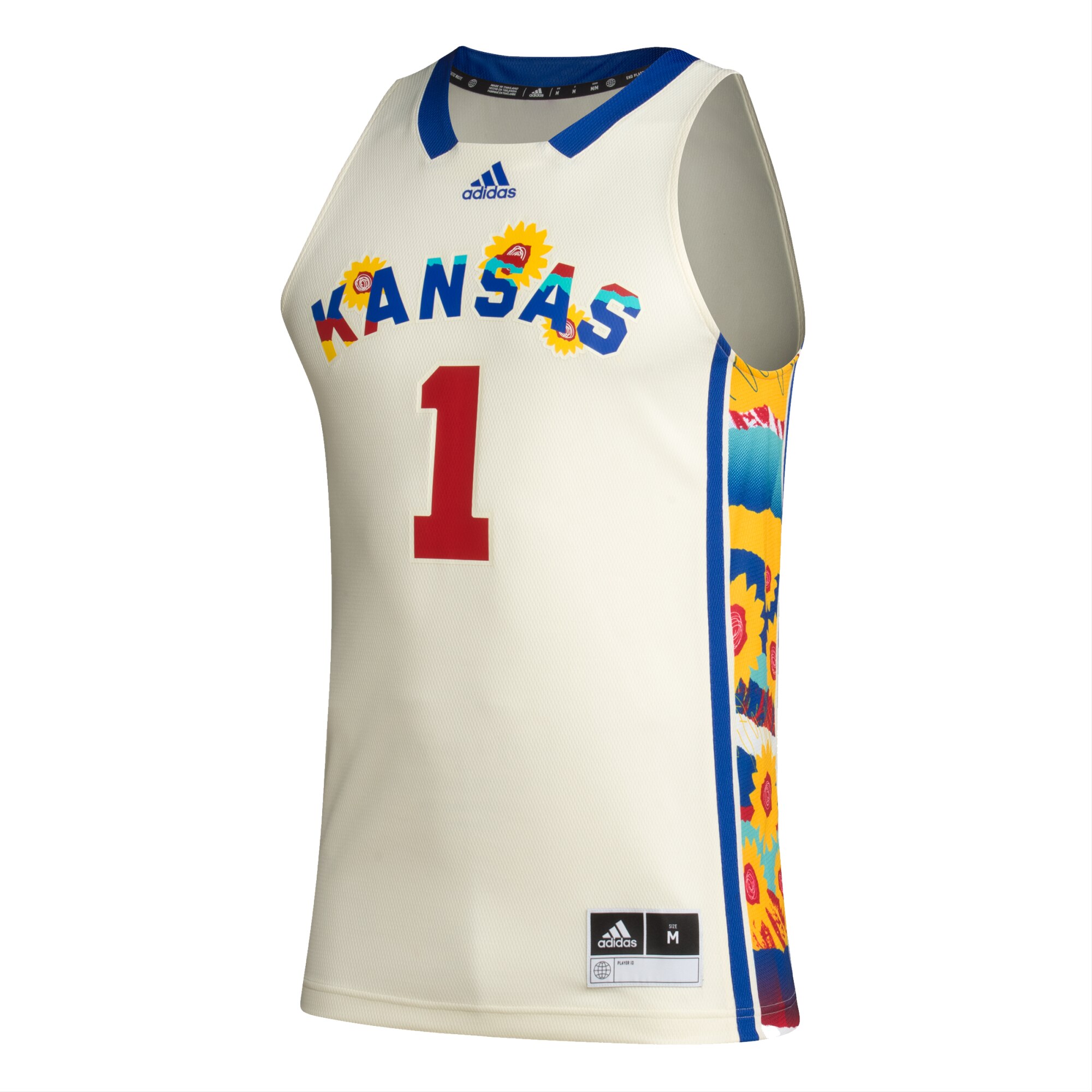 Adidas Kansas Sunflowers Basketball Jersey