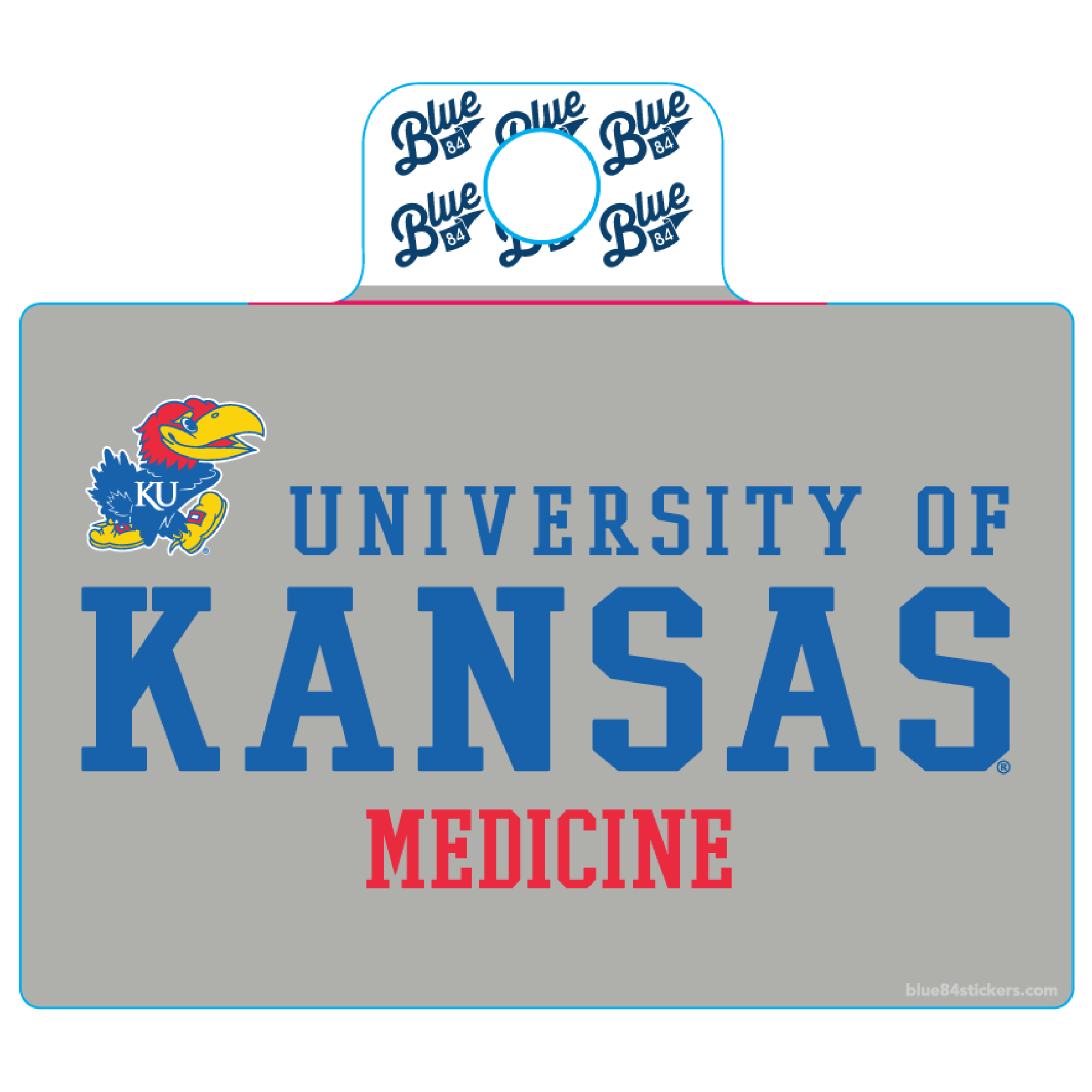 KU School of Medicine Sticker