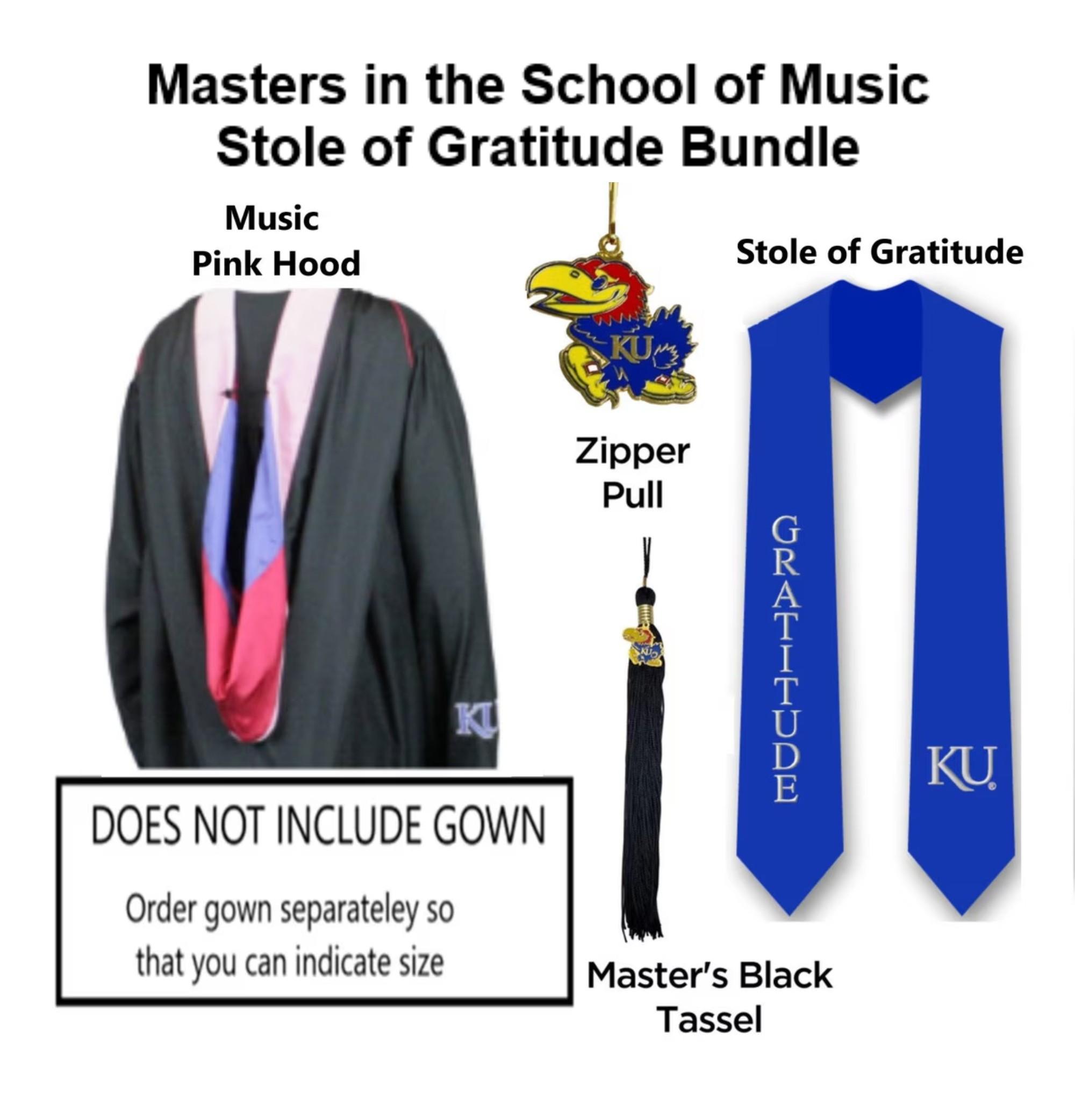 Master of Music Stole Bundle