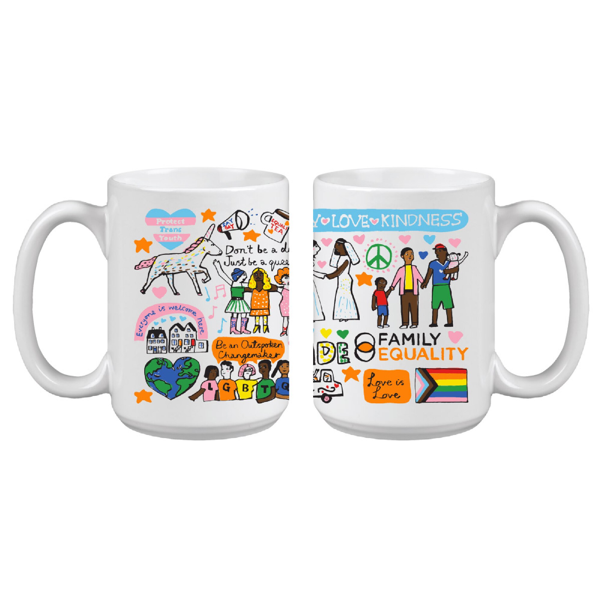 Julia Gash Family Equality Mug