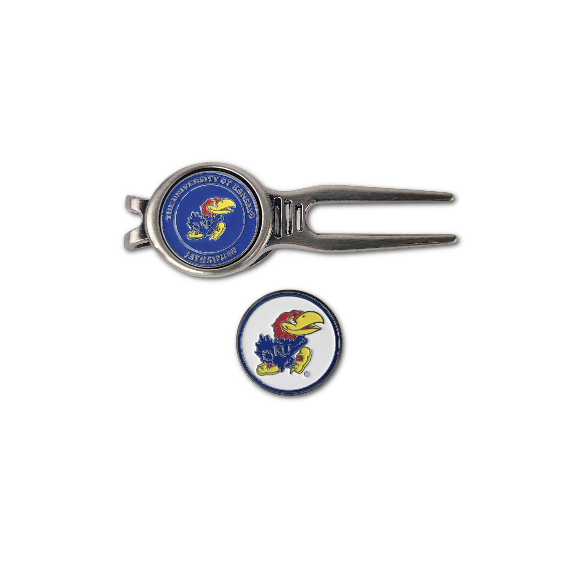 Jayhawk Divot Tool with Clip