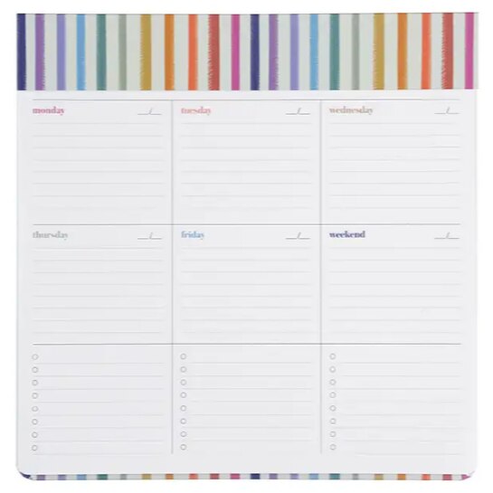 Planner Pad Erin Condren, Weekly Designer Schedule Deskpad