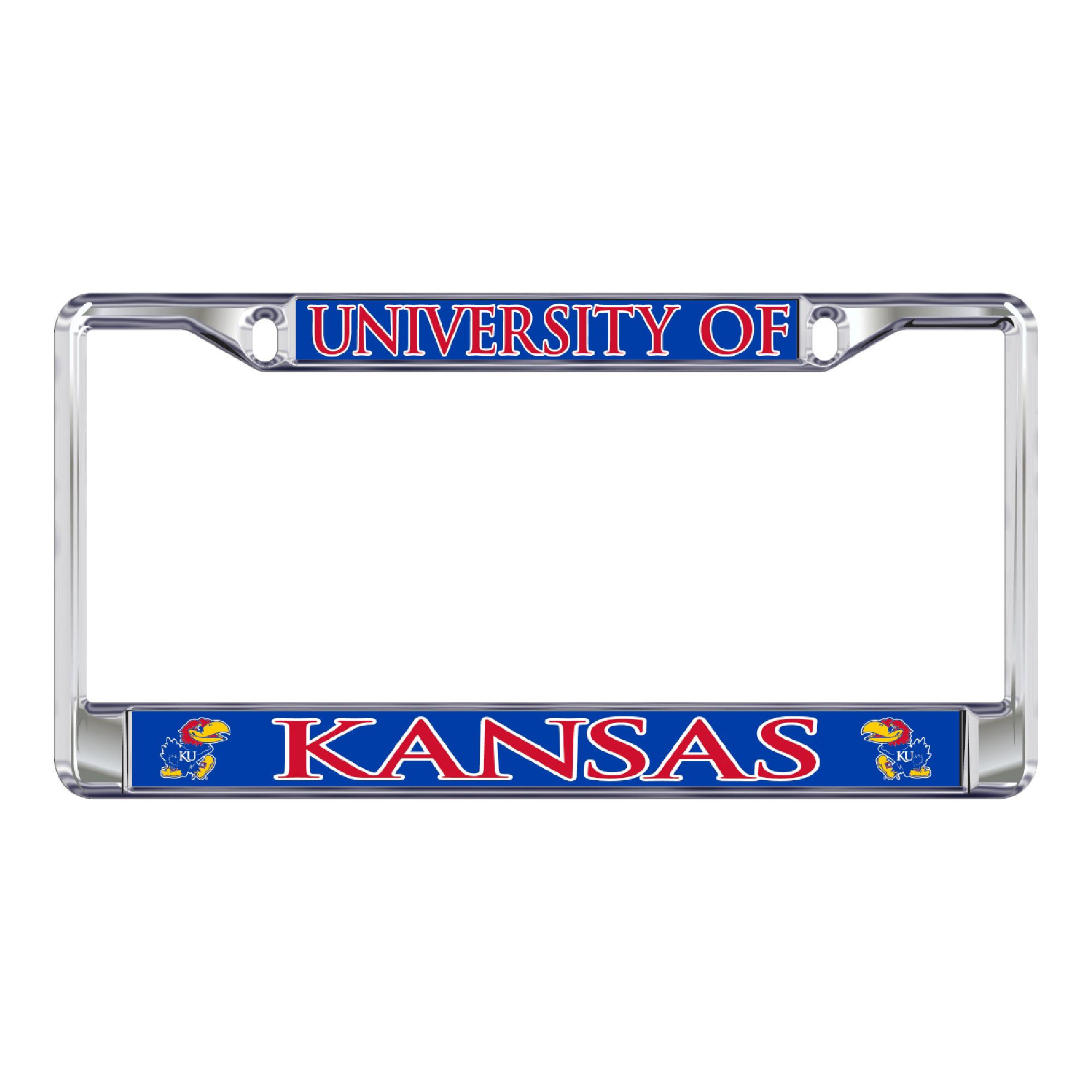 University of Kansas License Plate Frame