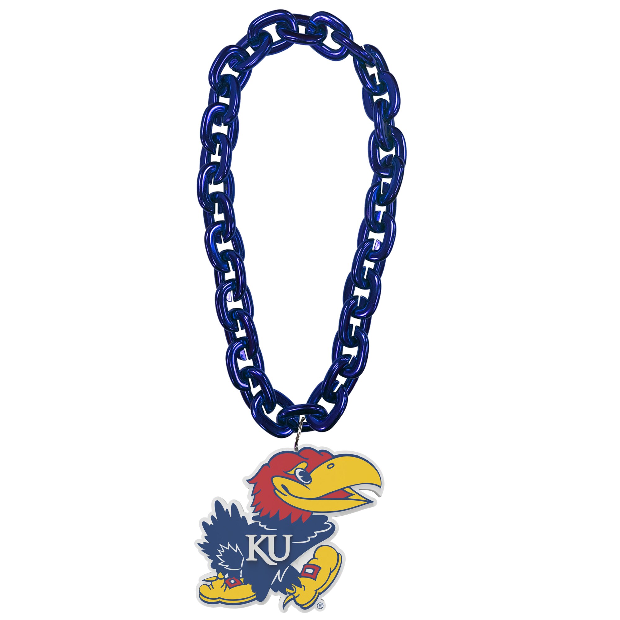 Cut Out Jayhawk Fan Chain