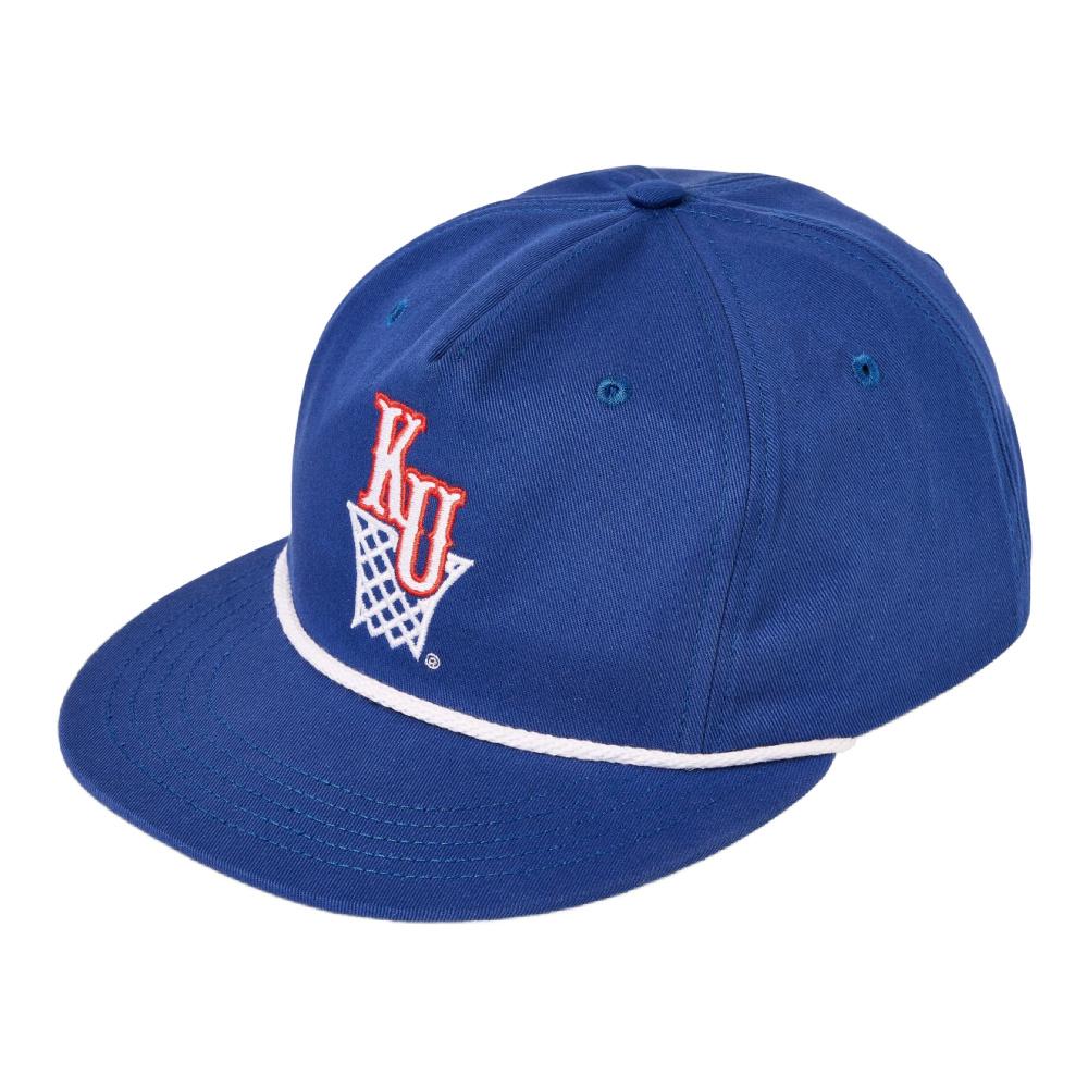 KU Basketball Flat Bill