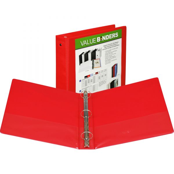 1" Vinyl View Binder - W