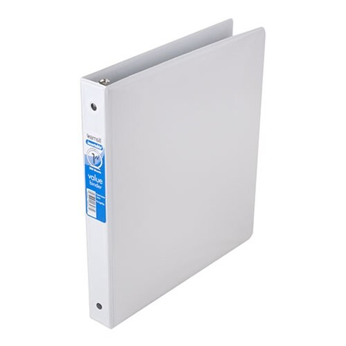 1" Vinyl View Binder - W