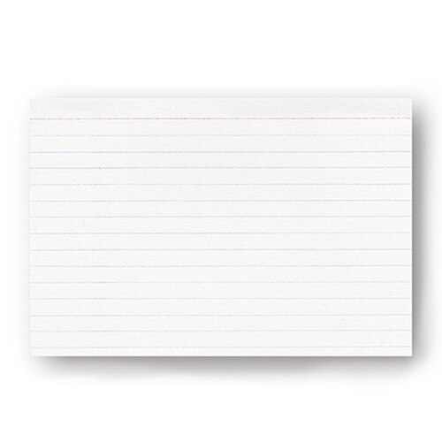 Index Cards 3x5 Ruled 100ct 1103751 