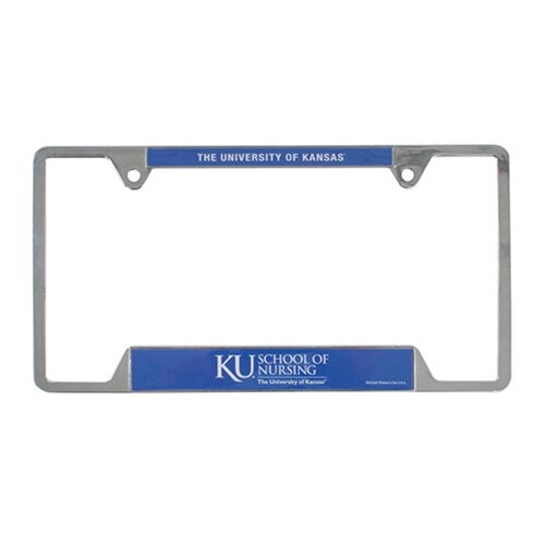 License Plate Frame School Of Nursing Metal