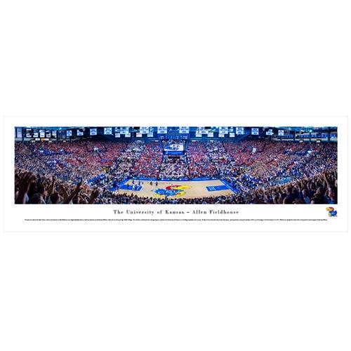 Art Print - KU Allen Fieldhouse VS. Kentucky Wildcats Panorama Unframed ...